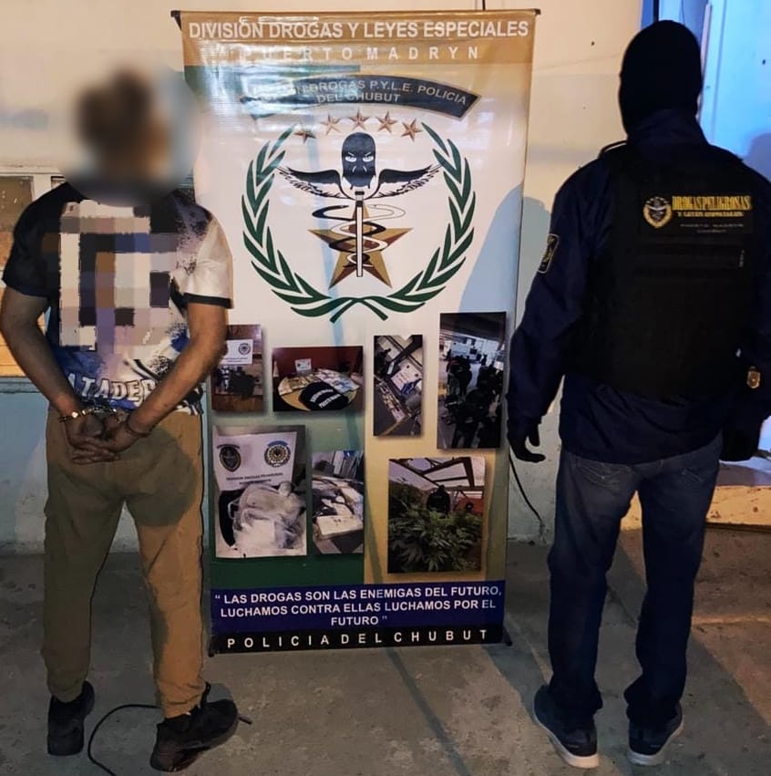 La Policía del Chubut desarticuló puntos de narcomenudeo en Puerto Madryn – FM Bahía Engaño